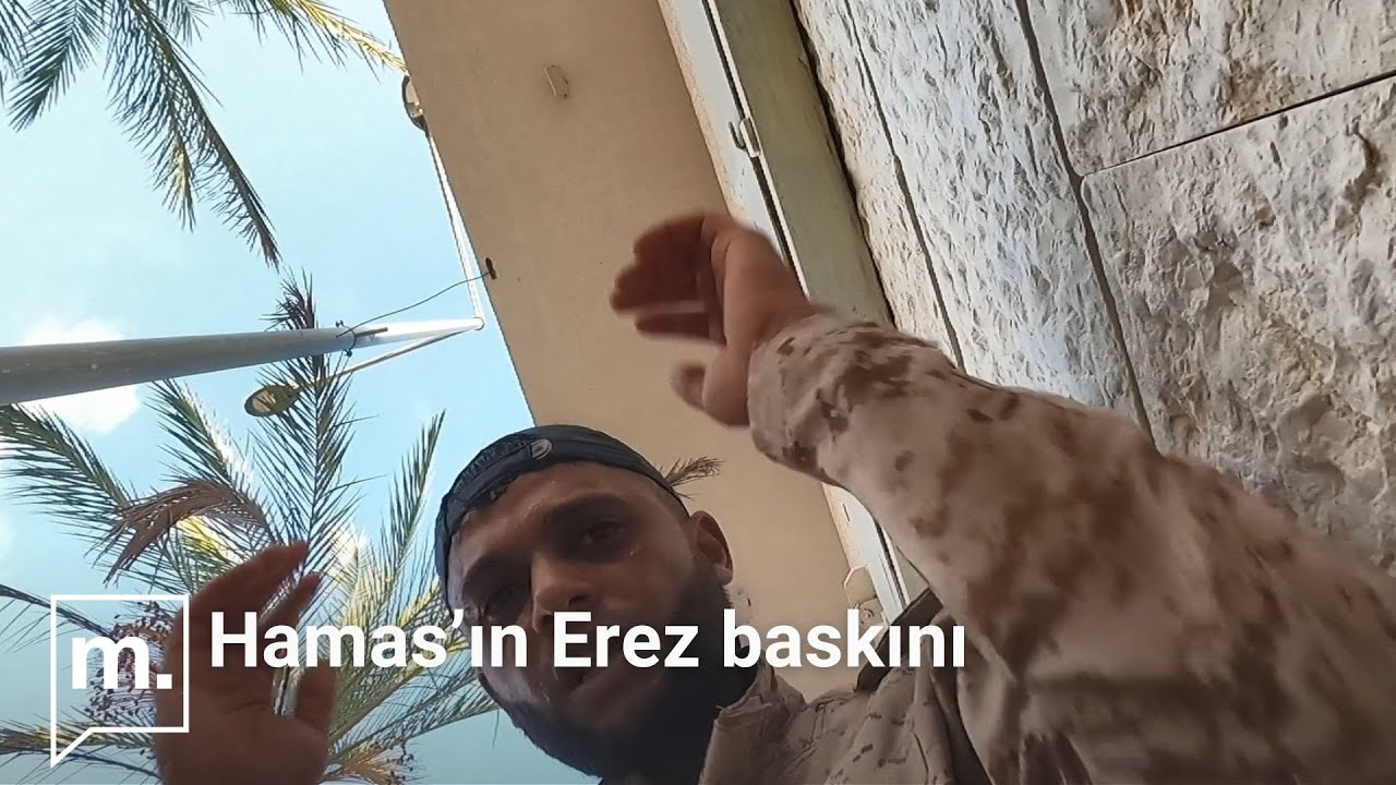 Hamas GoPro | Erez sınır kapısında İsrail askerleriyle çatışmanın ...
