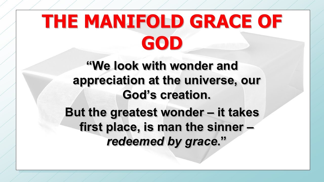 05-25-2025 - PM Service - The Manifold Grace of God - Brent Hunter ...