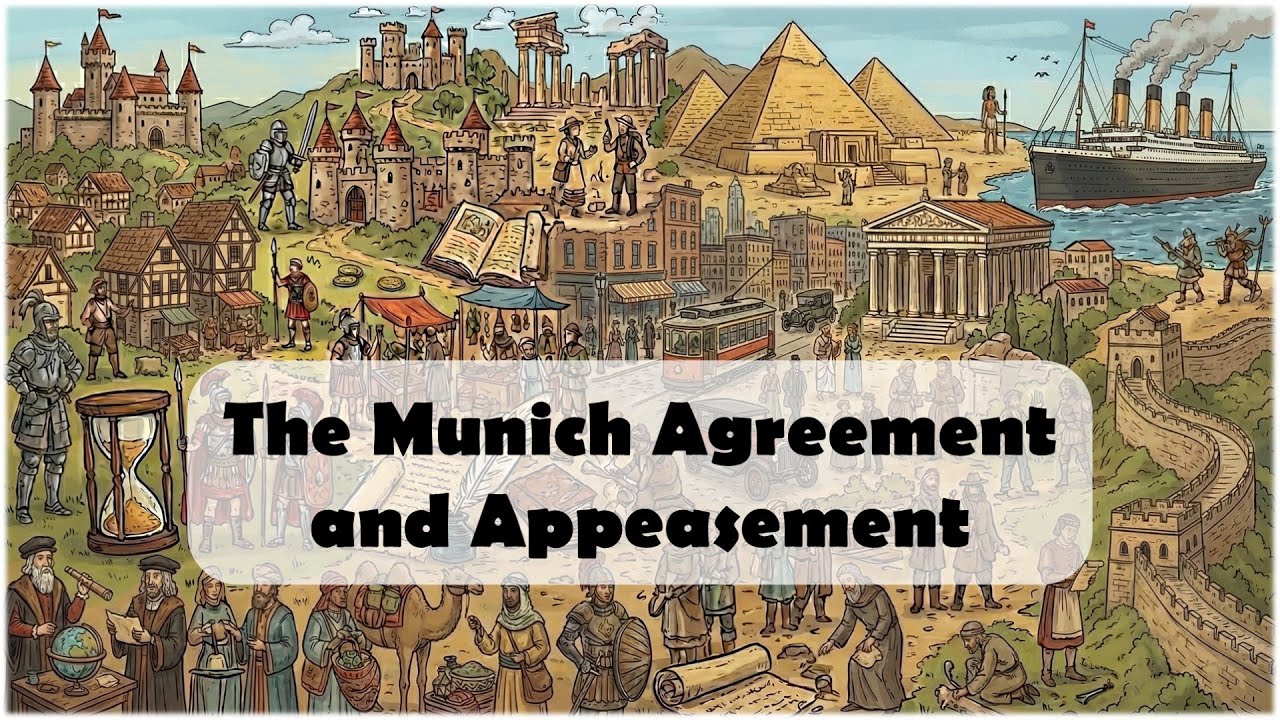 The Munich Agreement and Appeasement - YouTube