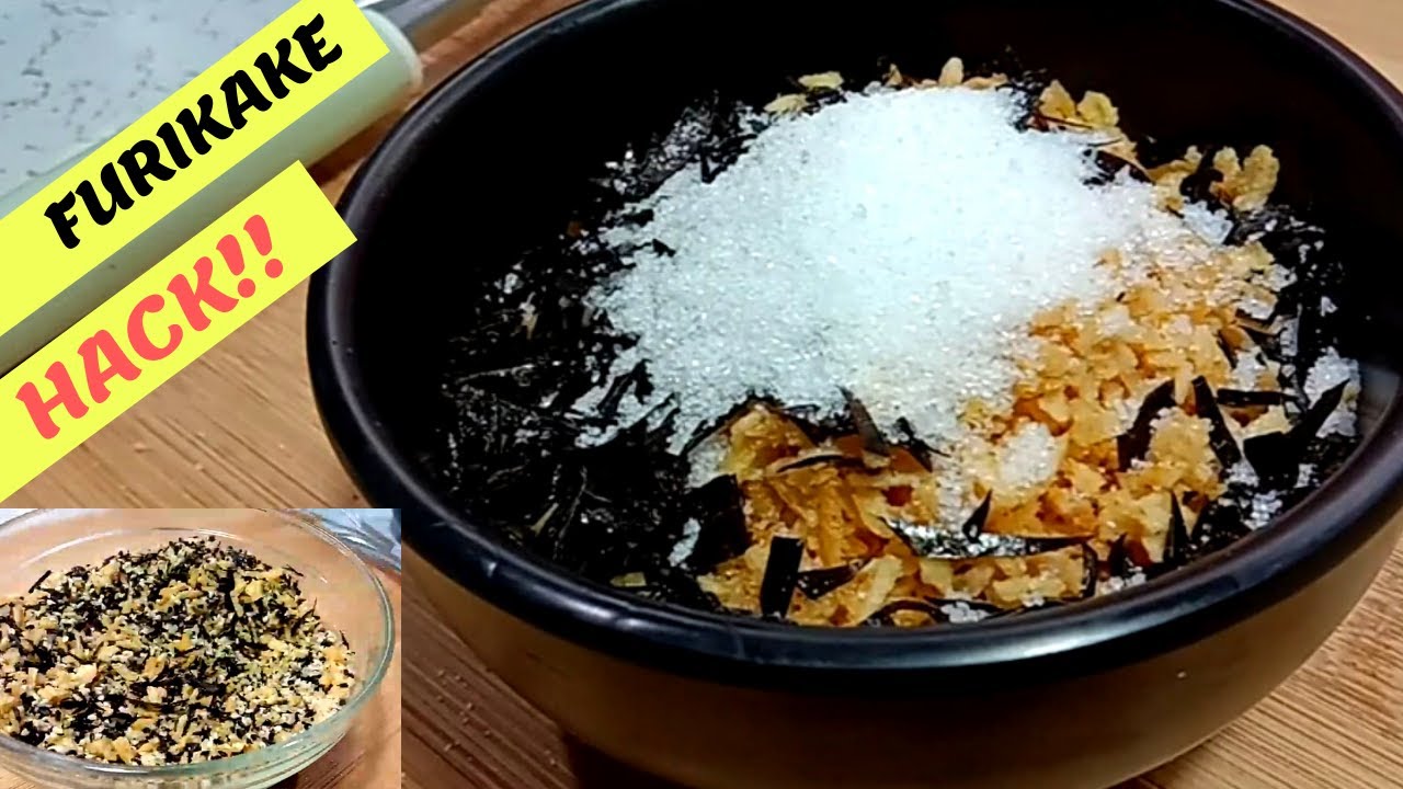 HOMEMADE FURIKAKE // FURIKAKE RECIPE // FURIKAKE FOR SUSHI BAKE - YouTube
