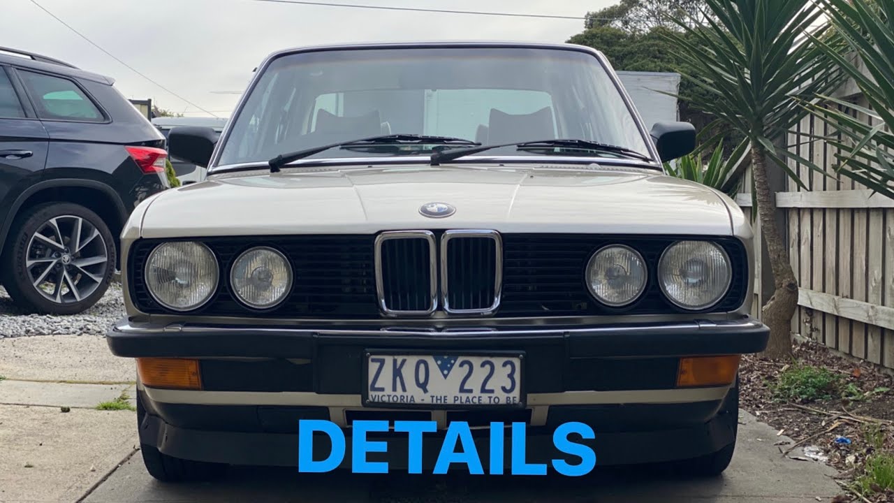 BMW E28 525 Episode 5 - Details - YouTube