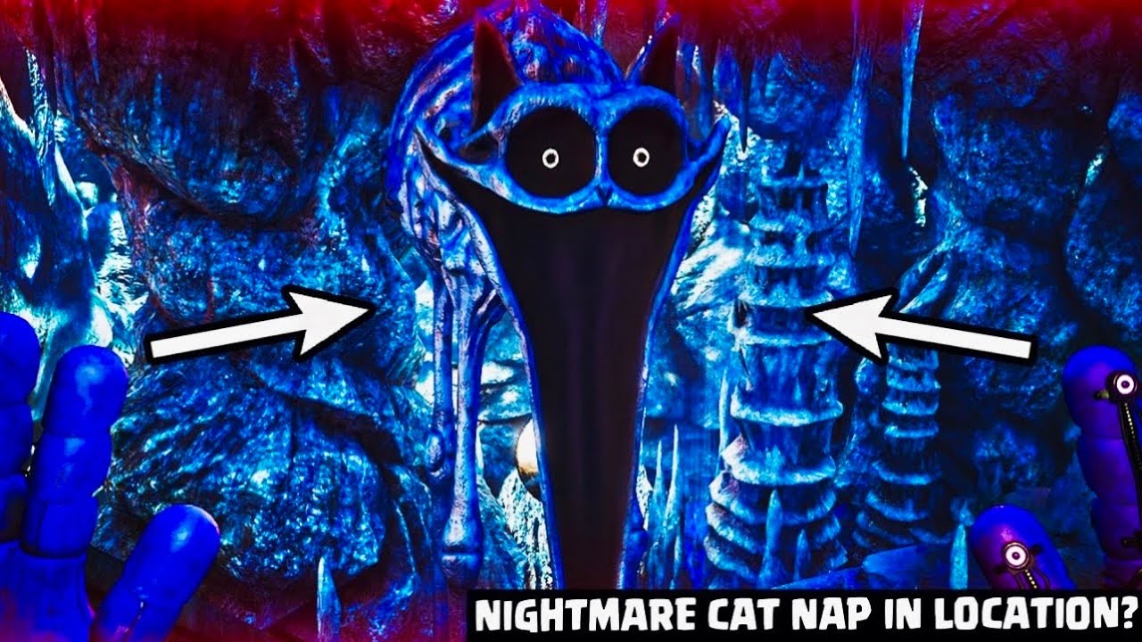 NIGHTMARE CAT NAP In 3 LOCATIONS? | Poppy Playtime 3 - YouTube
