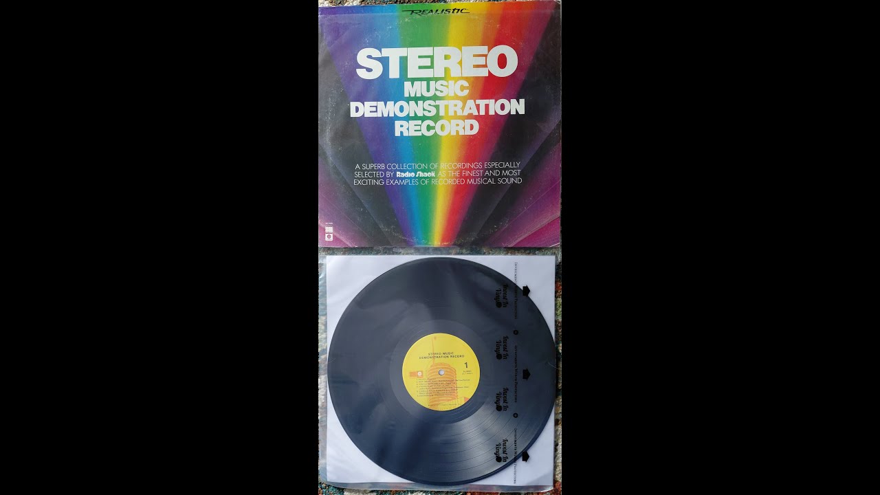 Realistic Stereo Music Demonstration Record (Capitol Special Markets ...
