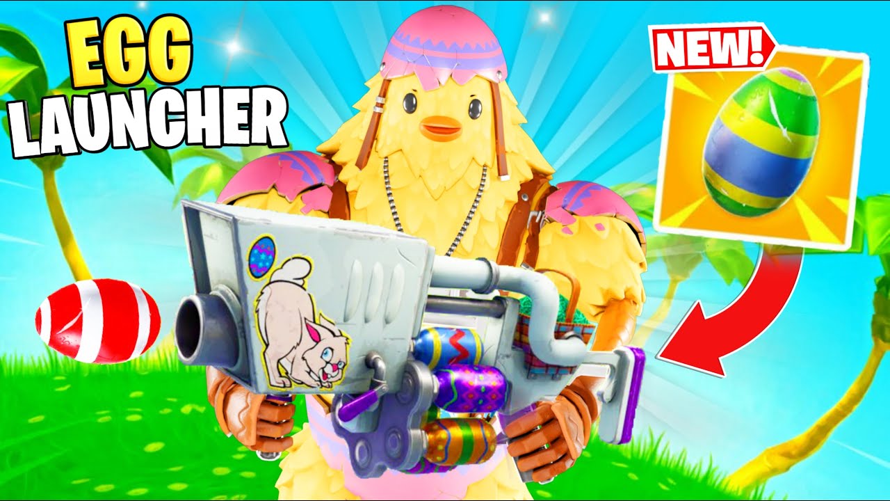 The EGG LAUNCHER UPDATE in Fortnite is AMAZING(EASTER) - YouTube