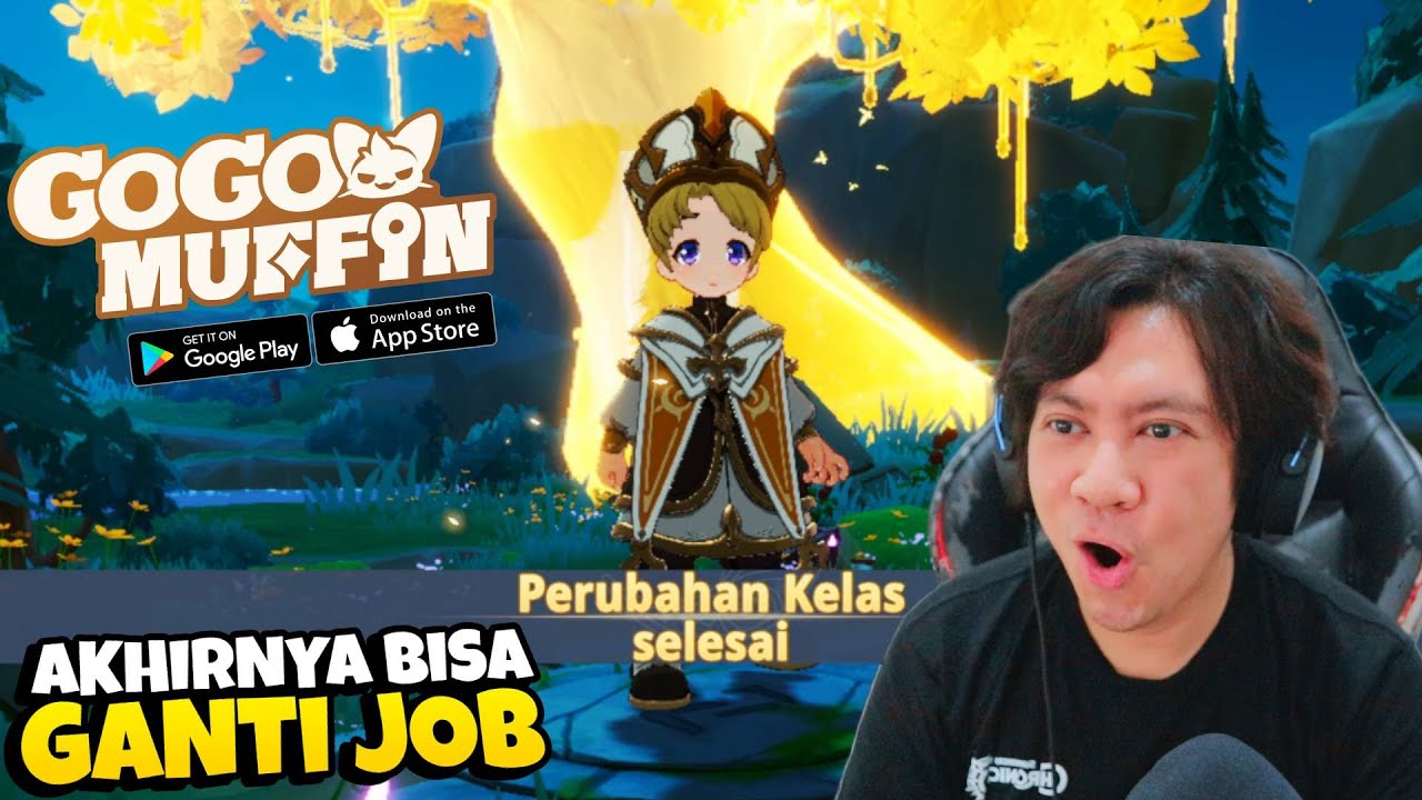 Akhirnya Ganti JOB ke ORAKEL! 120x Gacha Go Go Muffin (MMORPG) Indonesia Ditusi - YouTube