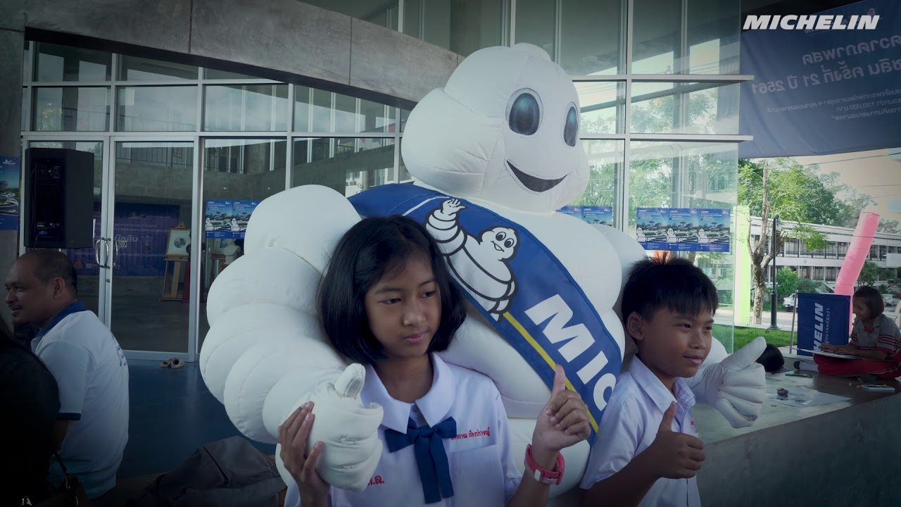 Michelin drawing contest at Loei - Wishtrend Thailand - YouTube