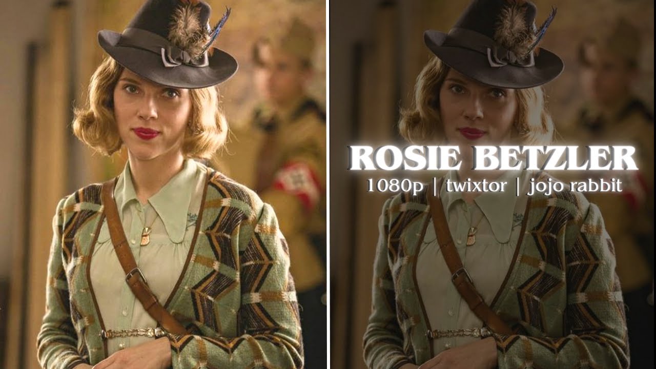 Rosie Betzler (jojo rabbit) twixtor scene pack - YouTube