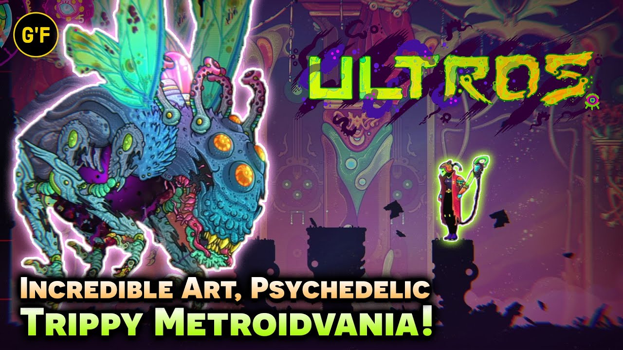 AMAZING & Original Psychedelic Metroidvania! [ ULTROS ] Gameplay - YouTube