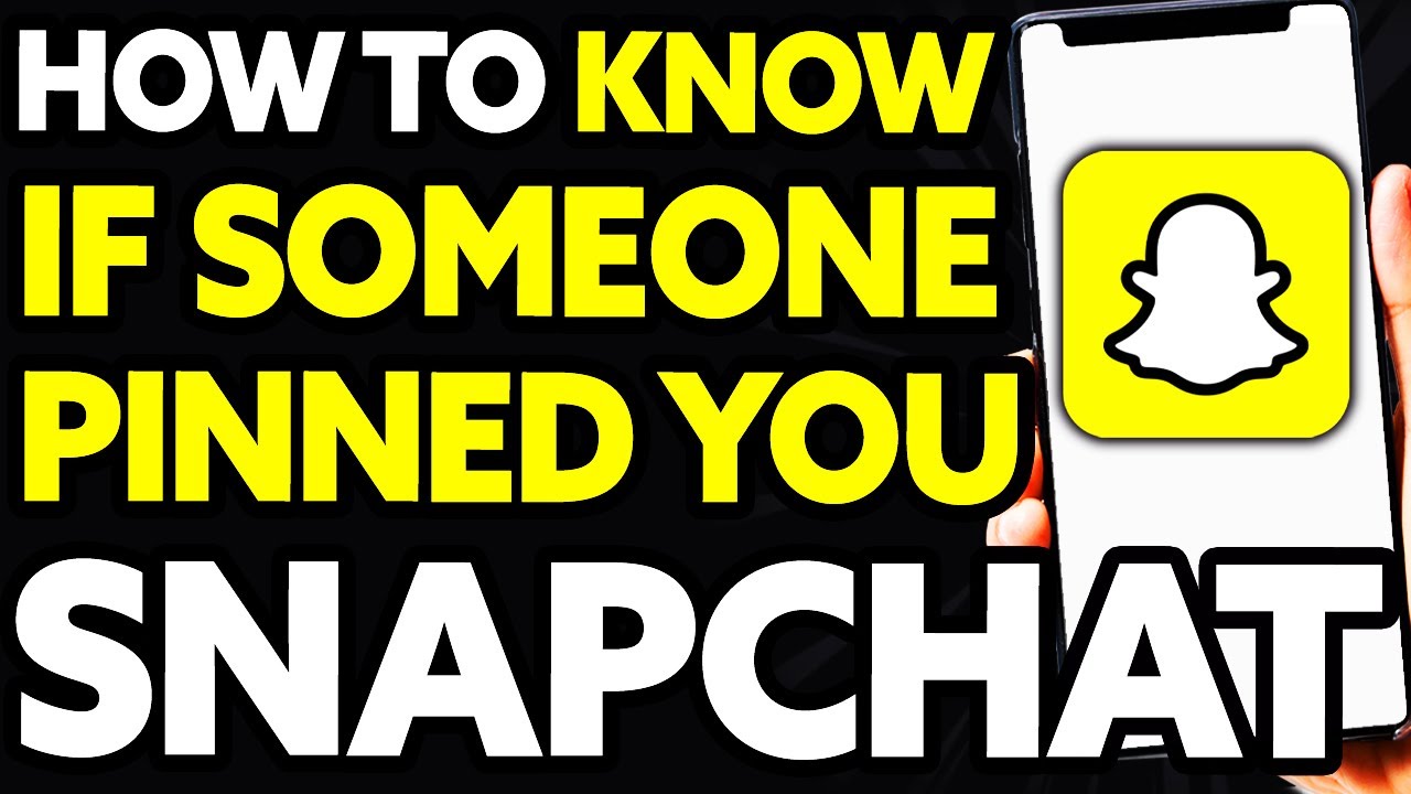 How To Know If Someone Pinned You on Snapchat [EASY!] - YouTube