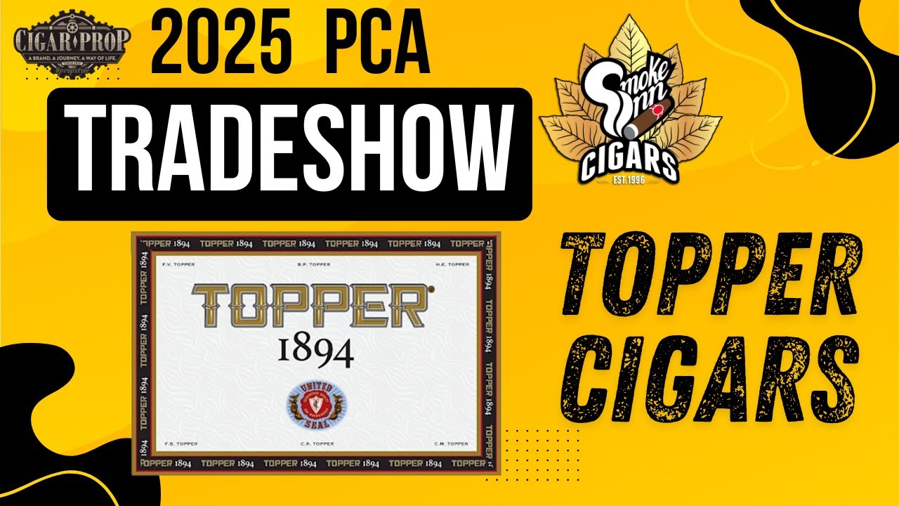 Chris Topper of Topper Cigars - PCA Tradeshow 2025 | Cigar Prop - YouTube