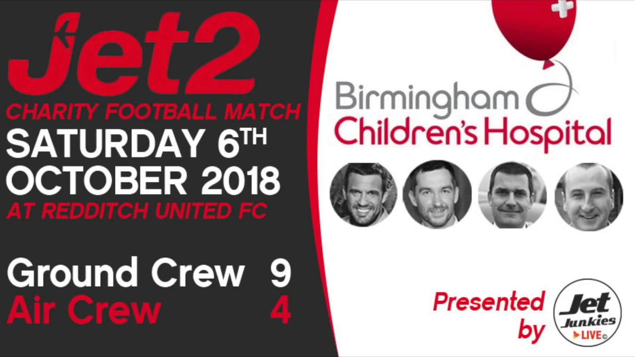 Jet2 Ground Crew vs Air Crew Oct 2018 FULL MATCH | Jet Junkies Live ...