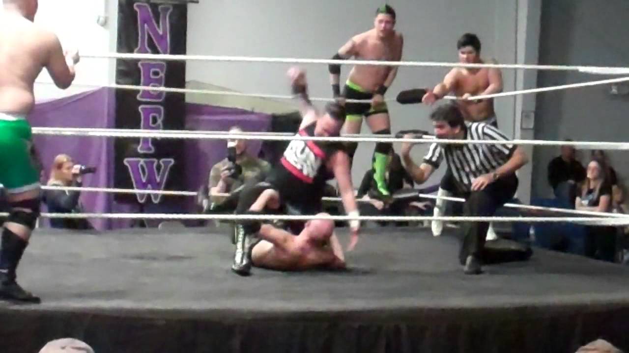 NEFW 3/2 - Johnny Miyagi, Cam Neely, and Mike Graca vs Jeremy Leary ...