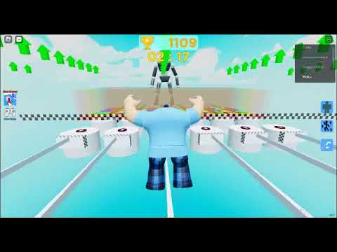 My first Roblox gameplay! (Tall Man Run) - YouTube
