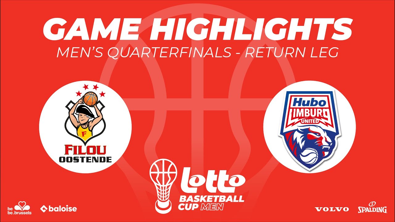 Filou Oostende vs. Hubo Limburg United - Game Highlights - YouTube