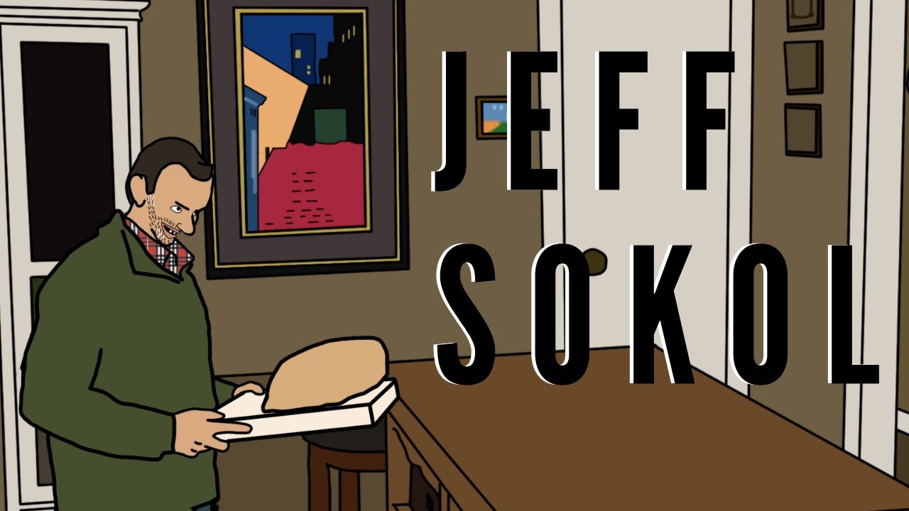 Jeff Sokol arrives with pizza. - YouTube