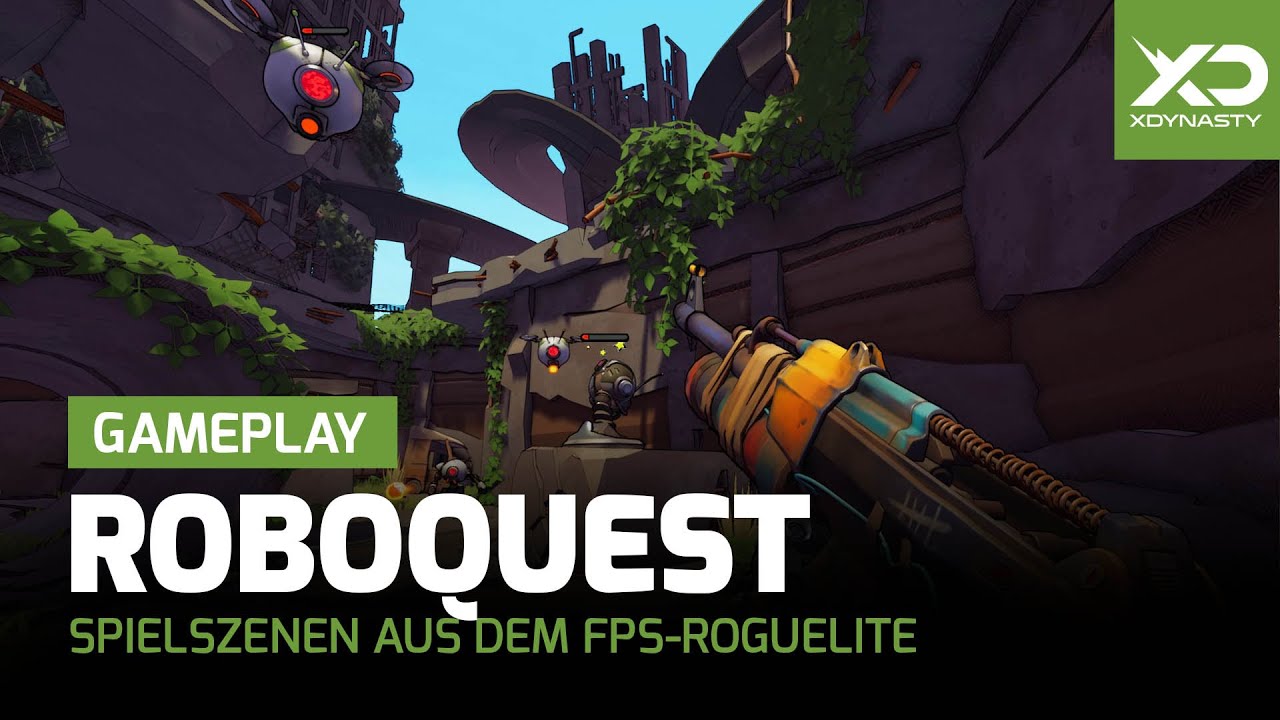 RoboQuest | Gameplay aus dem FPS-Roguelite - YouTube