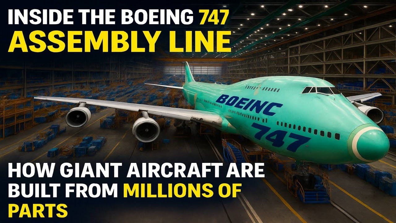 Generate Inside the Boeing 747 Assembly Line - How Giant Aircraft Are ...