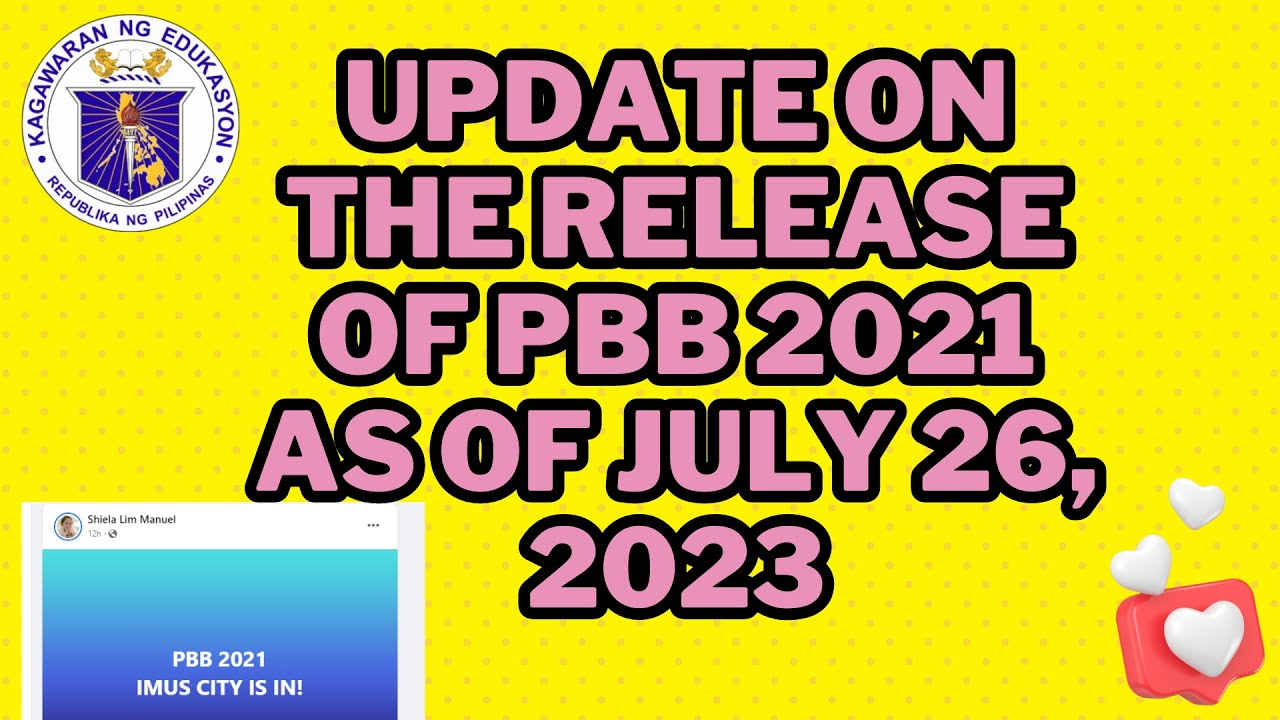 PBB 2021 UPDATE AS OF JULY 26,2023/Montillana TV - YouTube