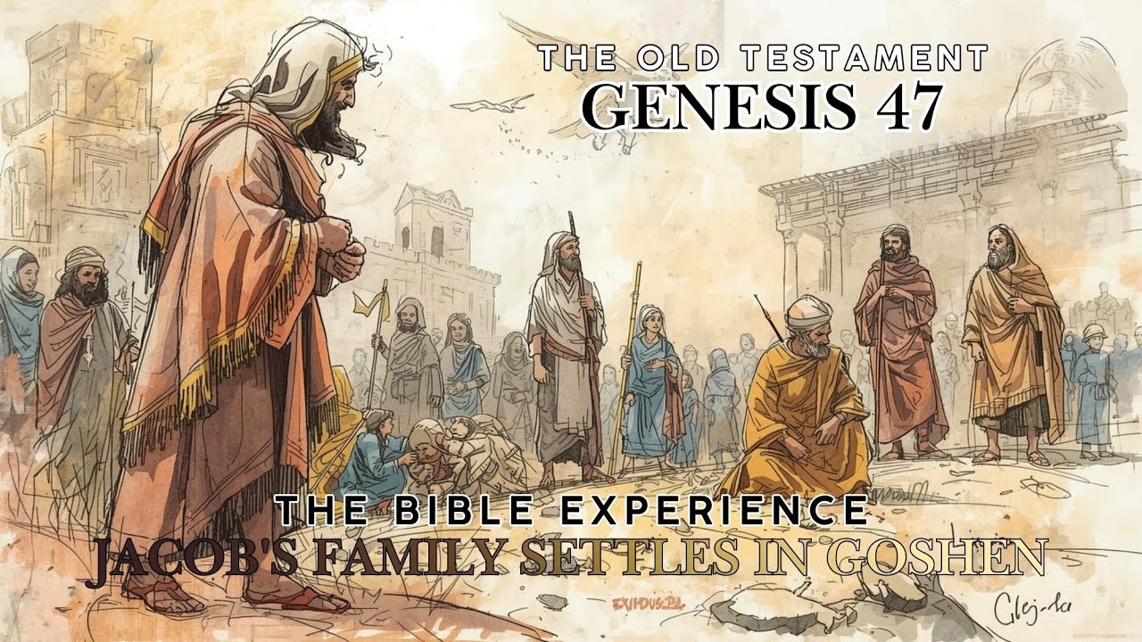 The Old Testament Genesis 47: Jacob's Family Settles in Goshen - YouTube