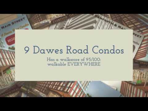 6 Dawes Road Condos - YouTube