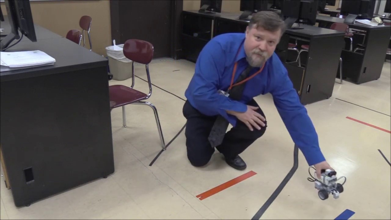 Lego Mindstorms EV3 Line Finder Program - YouTube