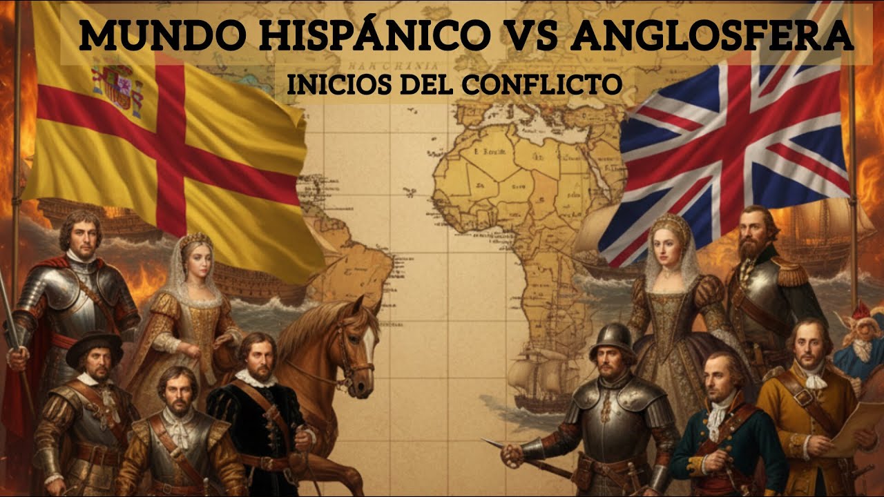 Hispanidad vs Angloesfera. El inicio de la hostilidad⚔️ #historia # ...