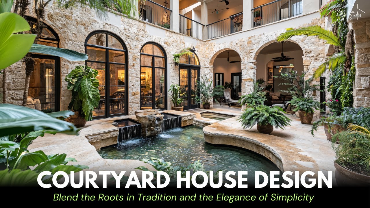 Traditional Courtyard House Design: A Blend of Heritage and Elegance ...