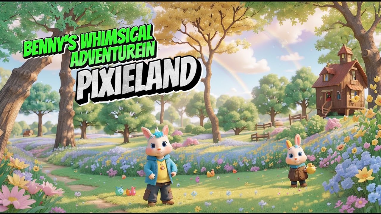 Benny's Whimsical Adventure in Pixieland"| Kids Cartoon | English ...