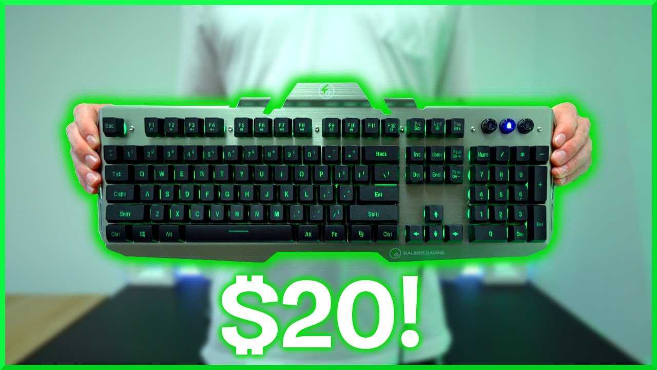 Is a $20 Gaming Keyboard Any Good?? - YouTube