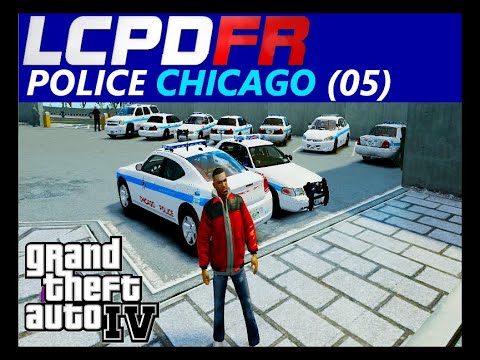 GTA IV EFLC MOD LCPDFR RC32 POLICE CHICAGO ILLINOIS PATROL SHOOTING ...