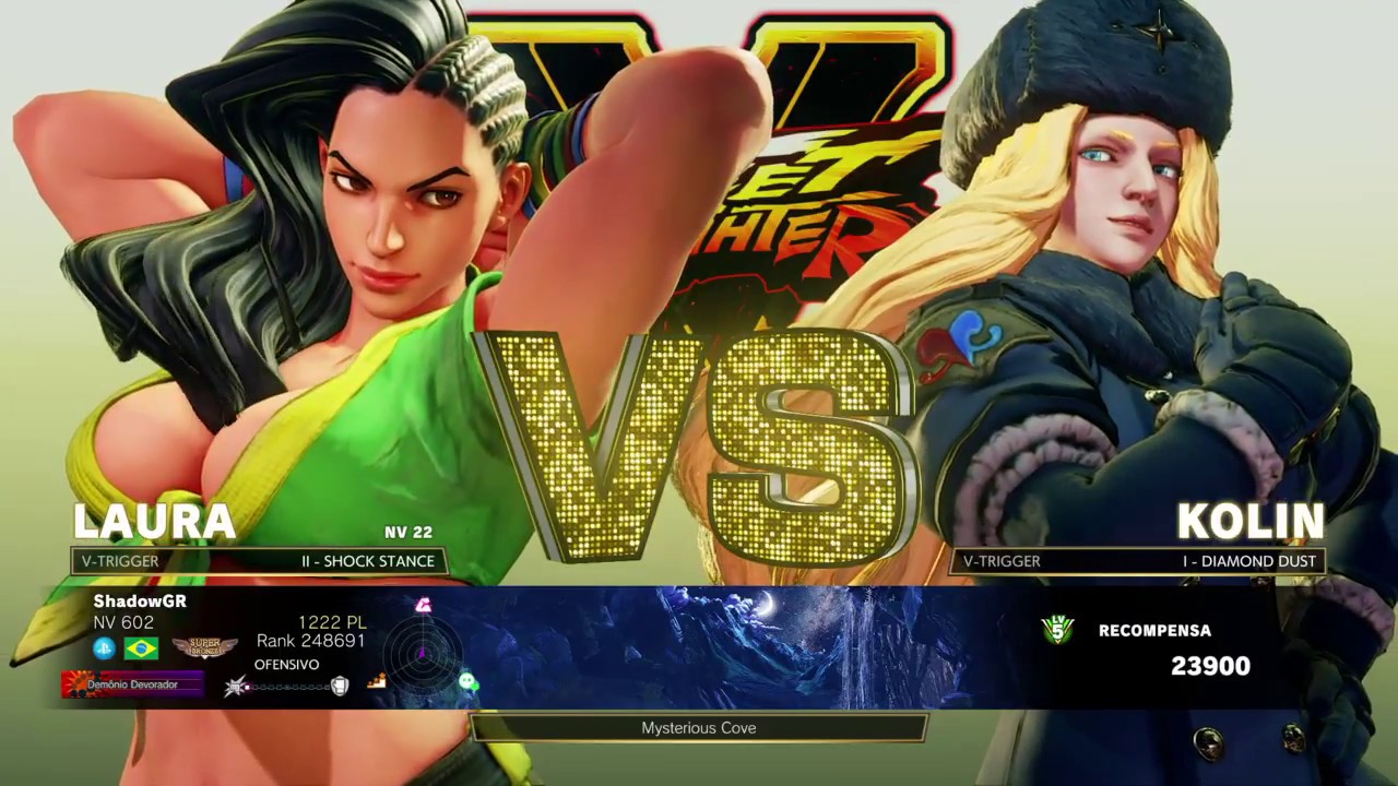 SFV AE - STREET FIGHTER V (Arcade Mode) - Laura Gameplay - YouTube