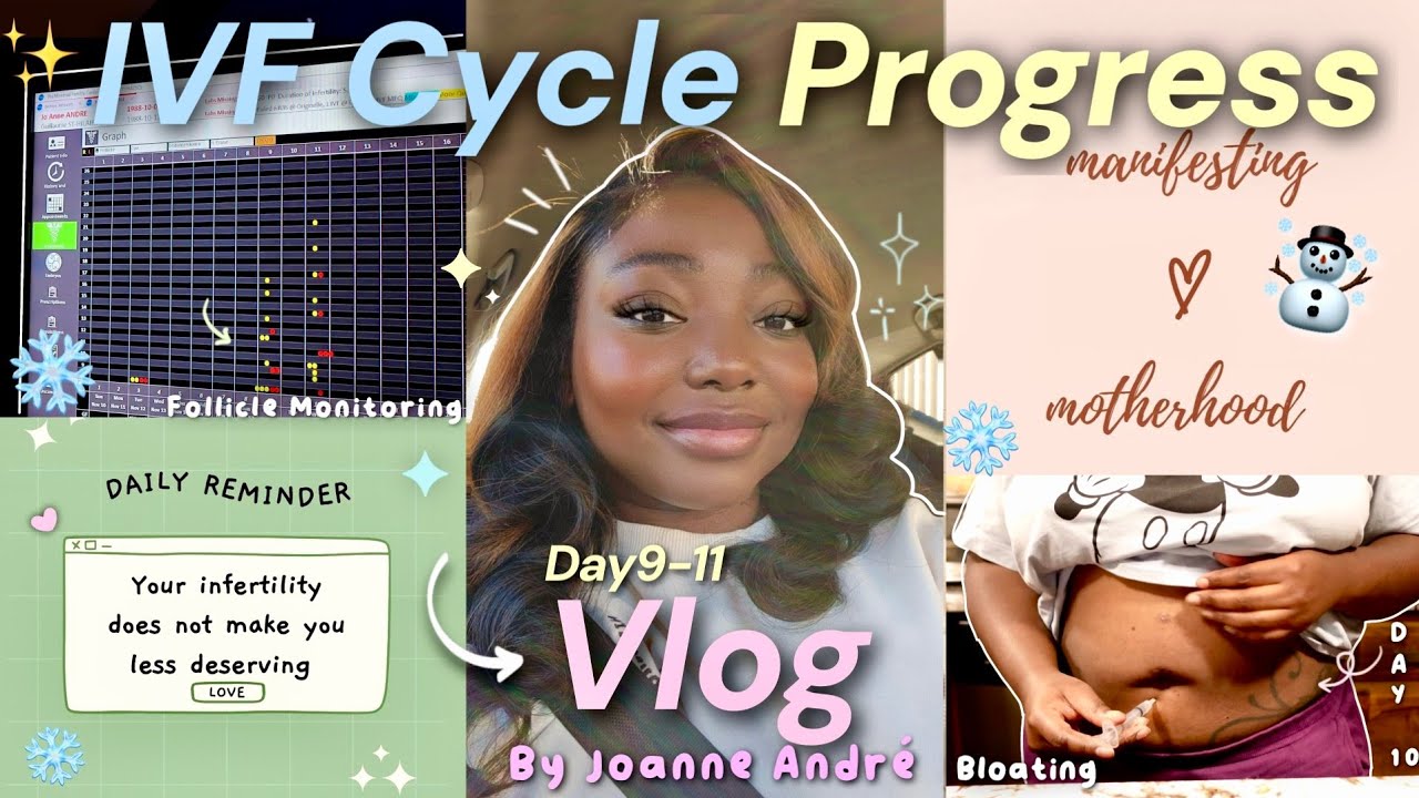 IVF Cycle Progress: Stims Day 9-11 + Follicle Monitoring Explained ...