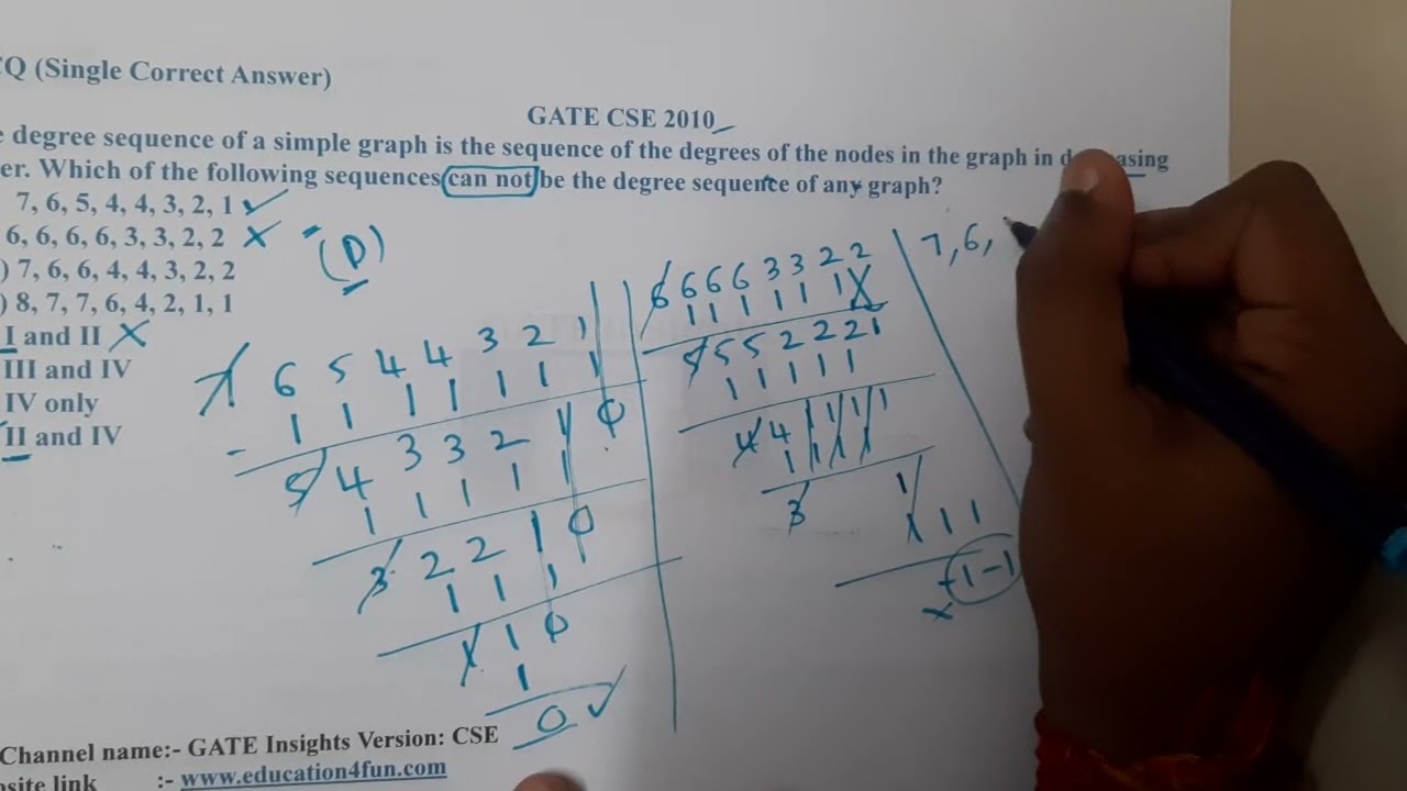 GATE CSE 2010 - YouTube