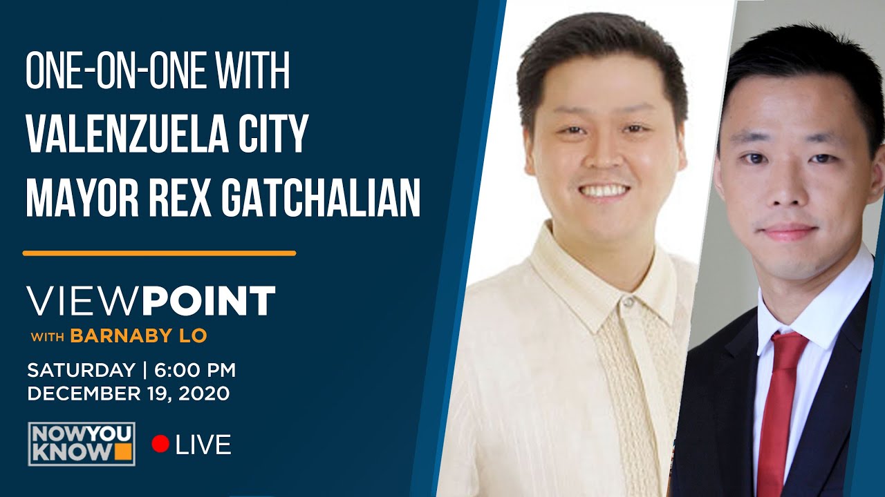 VIEWPOINT: One-On-One with Valenzuela City Mayor Rex Gatchalian - YouTube