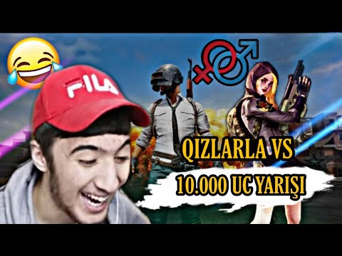 Qızlar Vs Oğlanlar 10.000 UC Yarışı ! (PUBG MOBİLE)