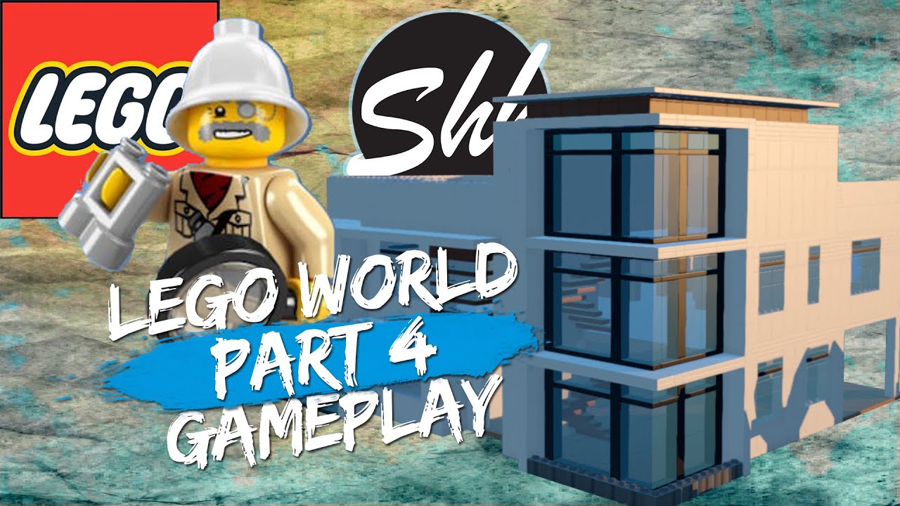 Lego Worlds Part 4 -Let's Build a House Gameplay No Commentary - YouTube