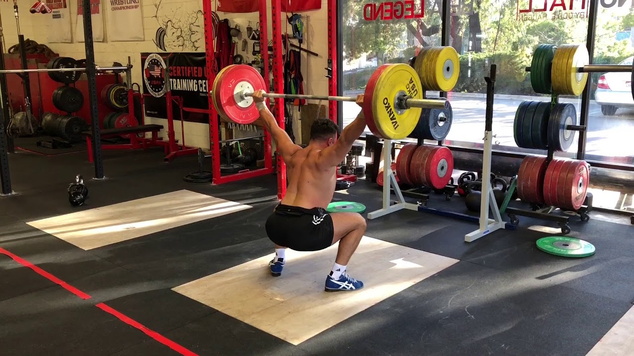 SNATCH - 100kg-110kg progression - YouTube