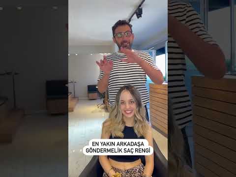 Saç kumarla sarı #ferdimidilli