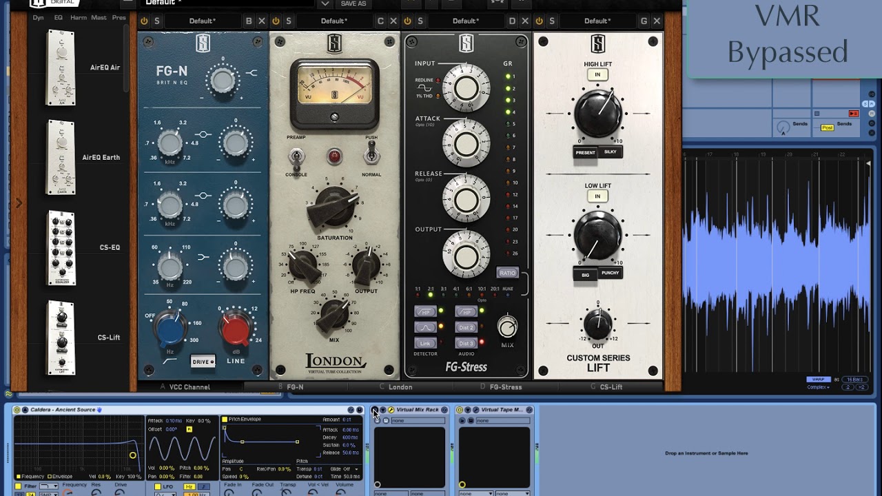 Using Slate Digital's VMR + VTM on Samples in Ableton Live - YouTube