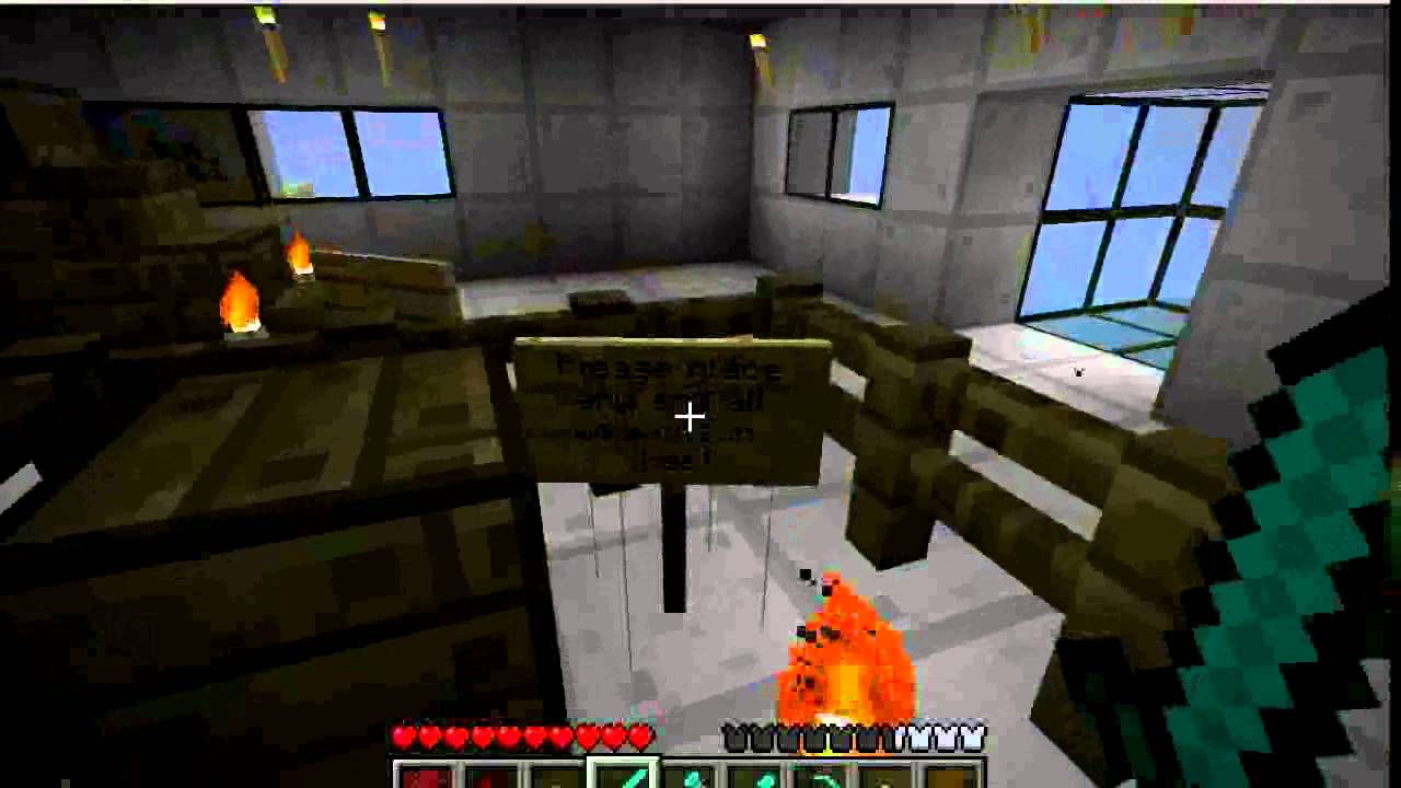 Minecraft: Adam's Air Force Base (Day 1) - YouTube