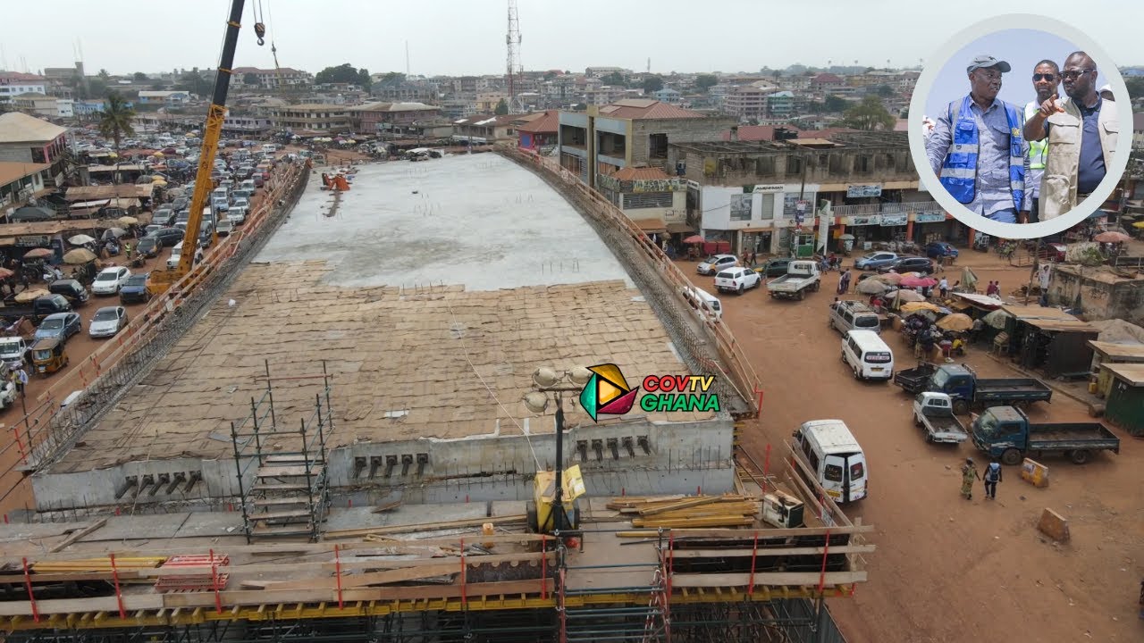 Spectacular Suame Overpasses And Dual Road Construction Latest Update ...