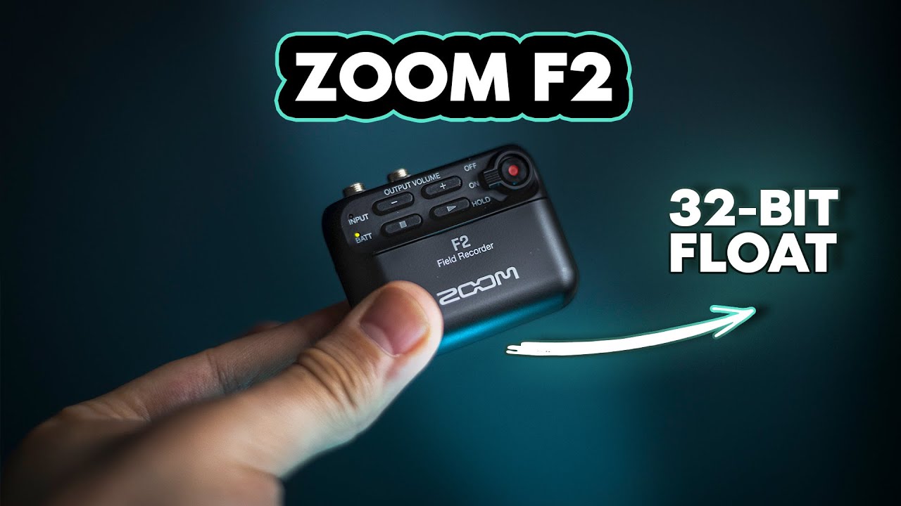 ZOOM F2 32-Bit Float Recorder: Nie mehr übersteuerte Tonaufnahmen - YouTube