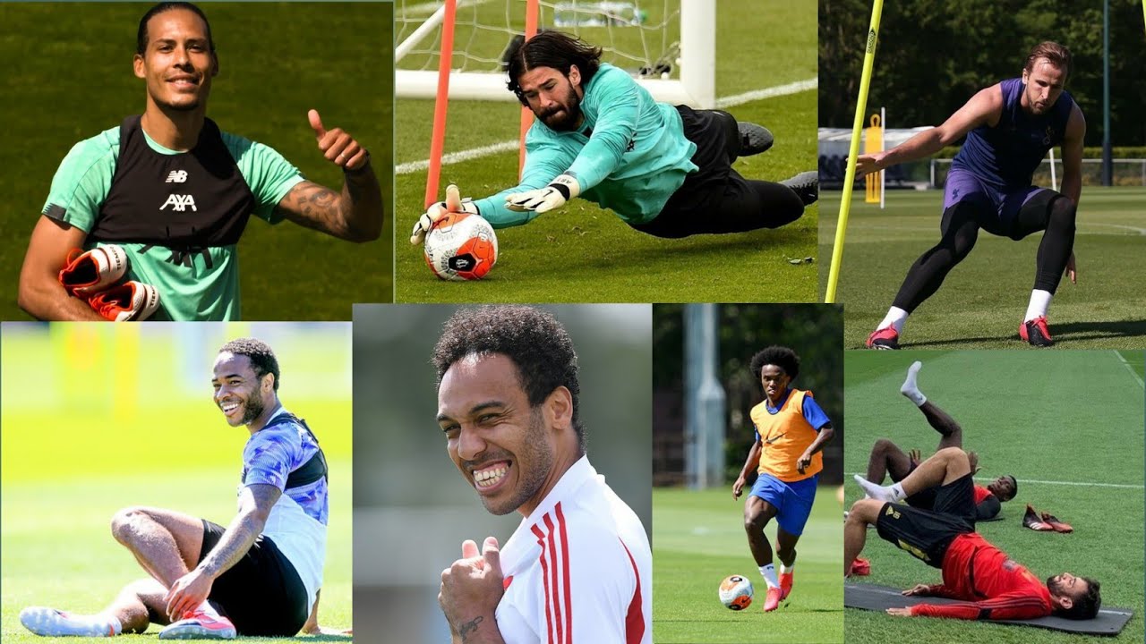 Premier League Clubs Return to Training - YouTube