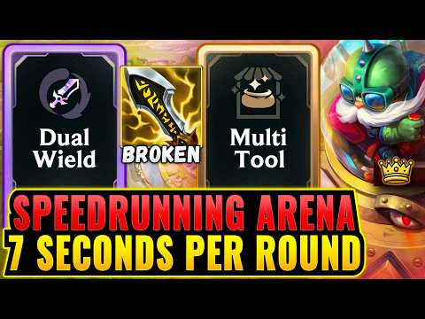 Any% Speedrun Corki: Ending Rounds in Under 7 Seconds | League Arena Gameplay