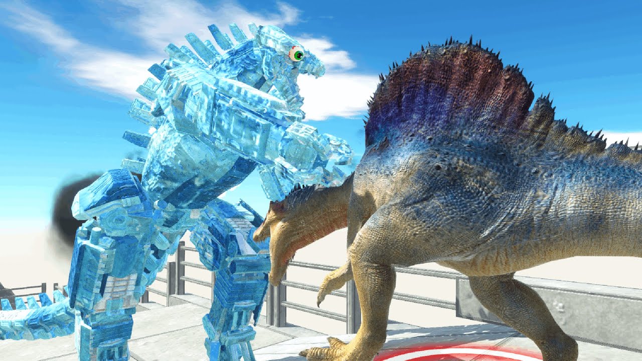 The Ice Godzilla Awakens to Destroy the Dinosaur Kings! – Animal Revolt ...