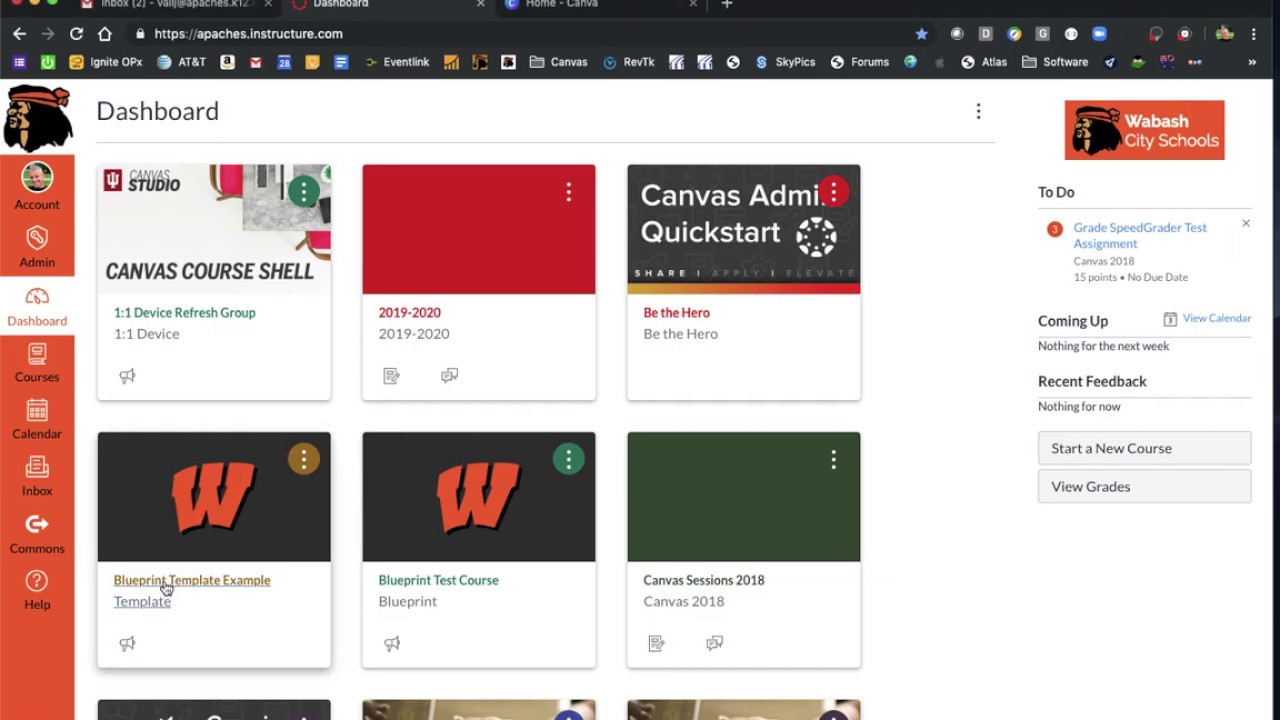 Editing Canvas Template - YouTube