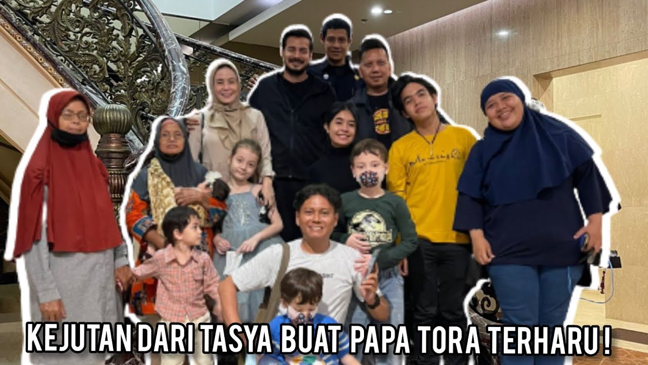 Papa Tora Terharu! Tasya Kasih Surprise untuk Papa - YouTube