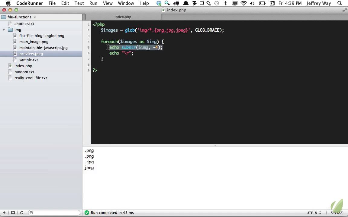 21 Manipulating Filenames - YouTube