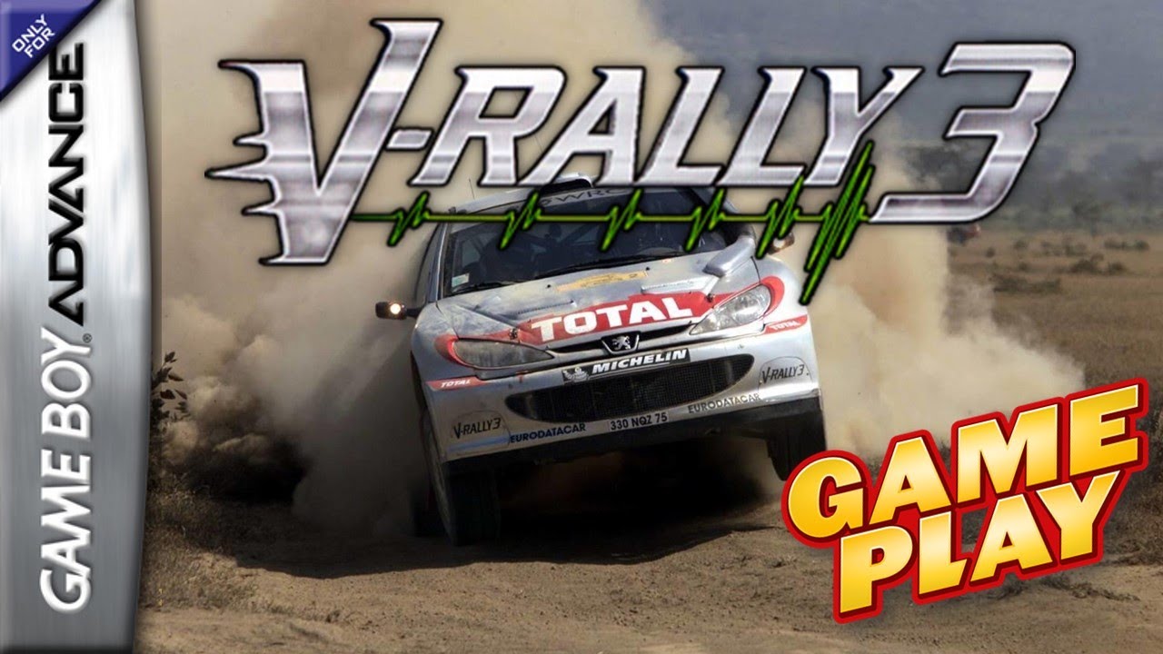 V-Rally 3 (Gameboy Advance) [Gameplay] - YouTube