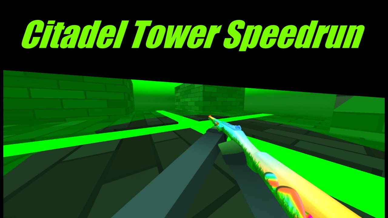 CITADEL TOWER SPEEDRUN - YouTube